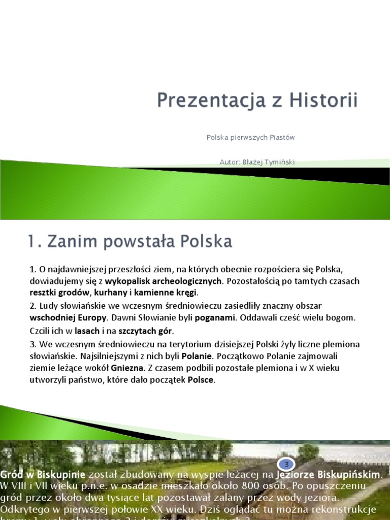 Prezentacja Na Historie | PDF