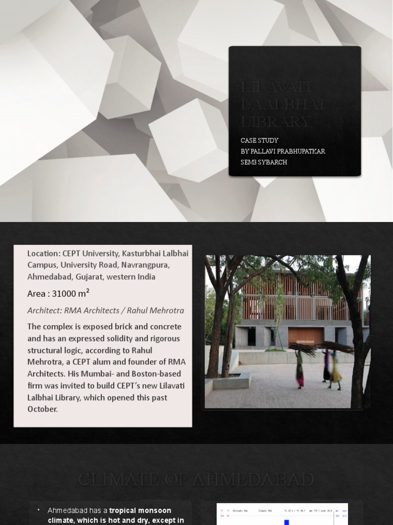 Lilavati Lalbhai Library Case Study | PDF