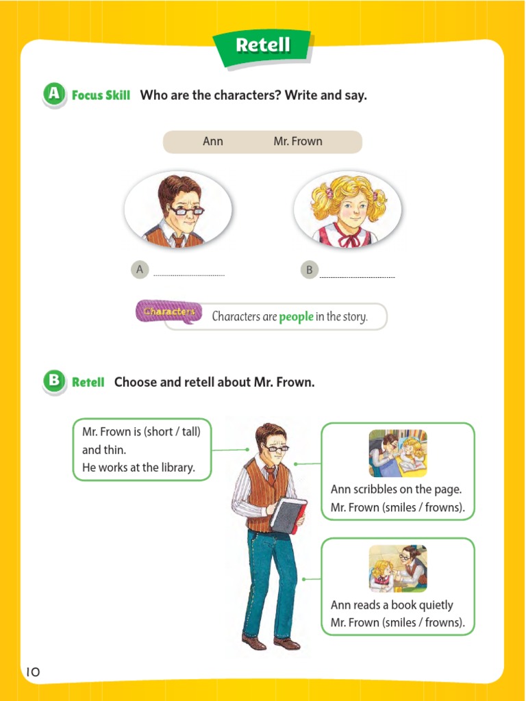 Read & Retell - SB1 - Answer Key - pdf-11-11 | PDF