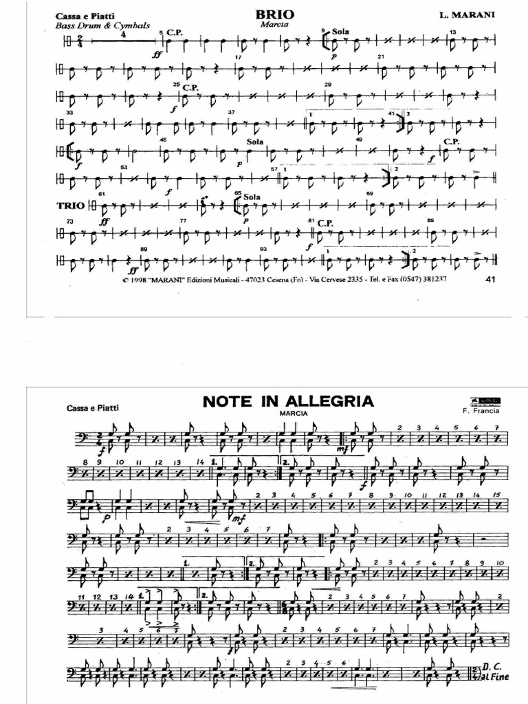 07 - Brio Note in Allegria | PDF
