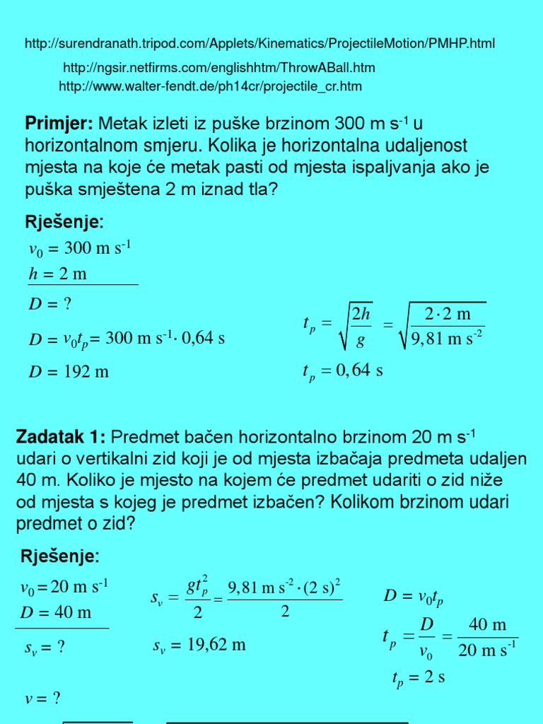 21 Horizontalni Hitac | PDF