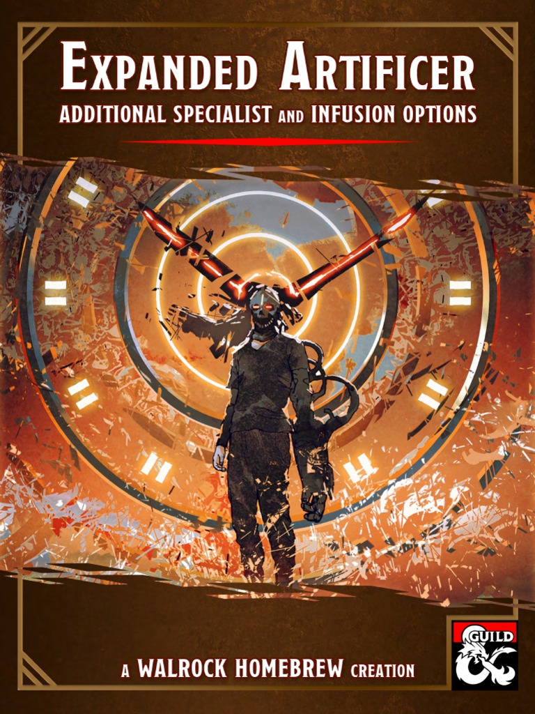 (WH) Expanded Artificer! New Subclass and Infusion Options | PDF ...