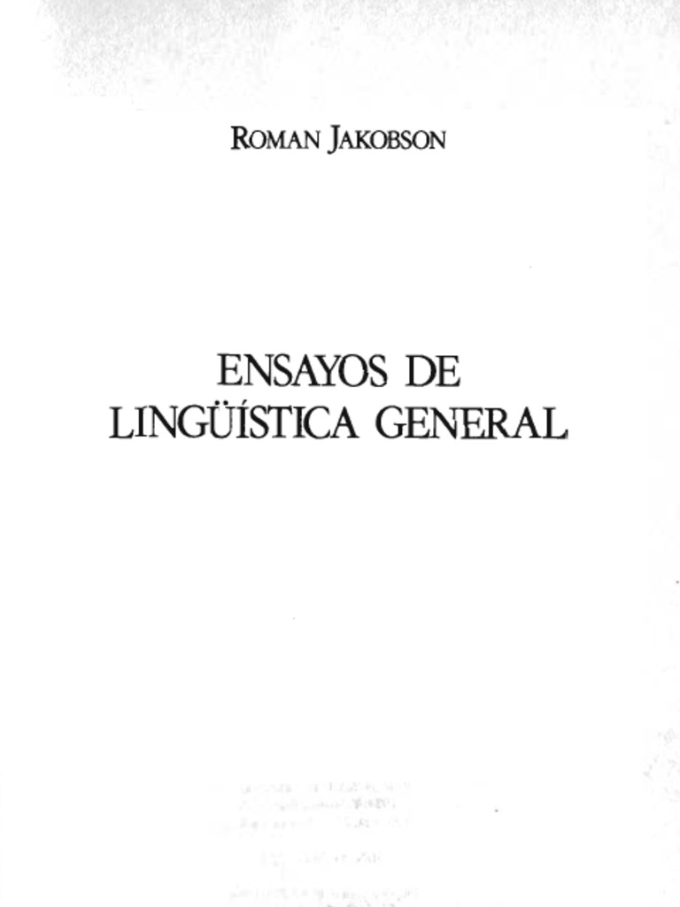 4 JAKOBSON (Todo) | PDF