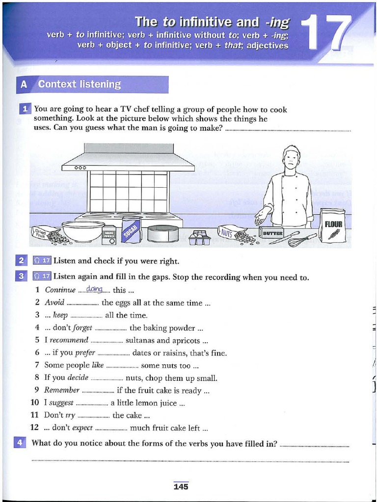 FCE Grammar B2 Gerunds Vs Infinitives | PDF