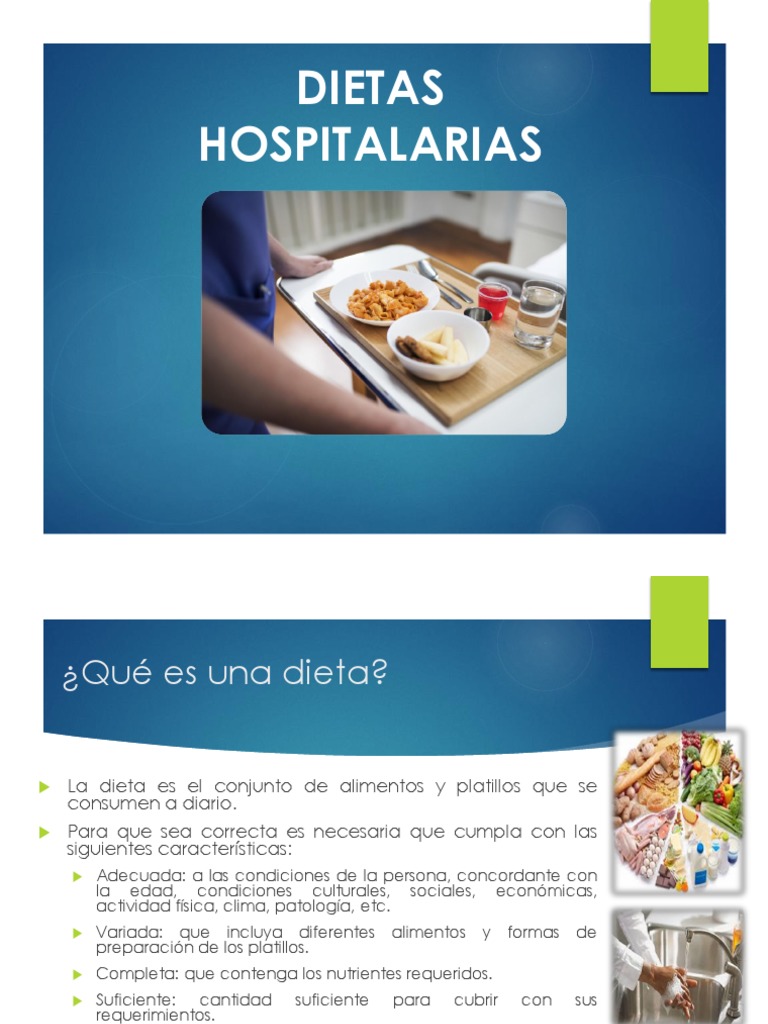 Dietas Hospitalarias | PDF | Dieta | Alimentos