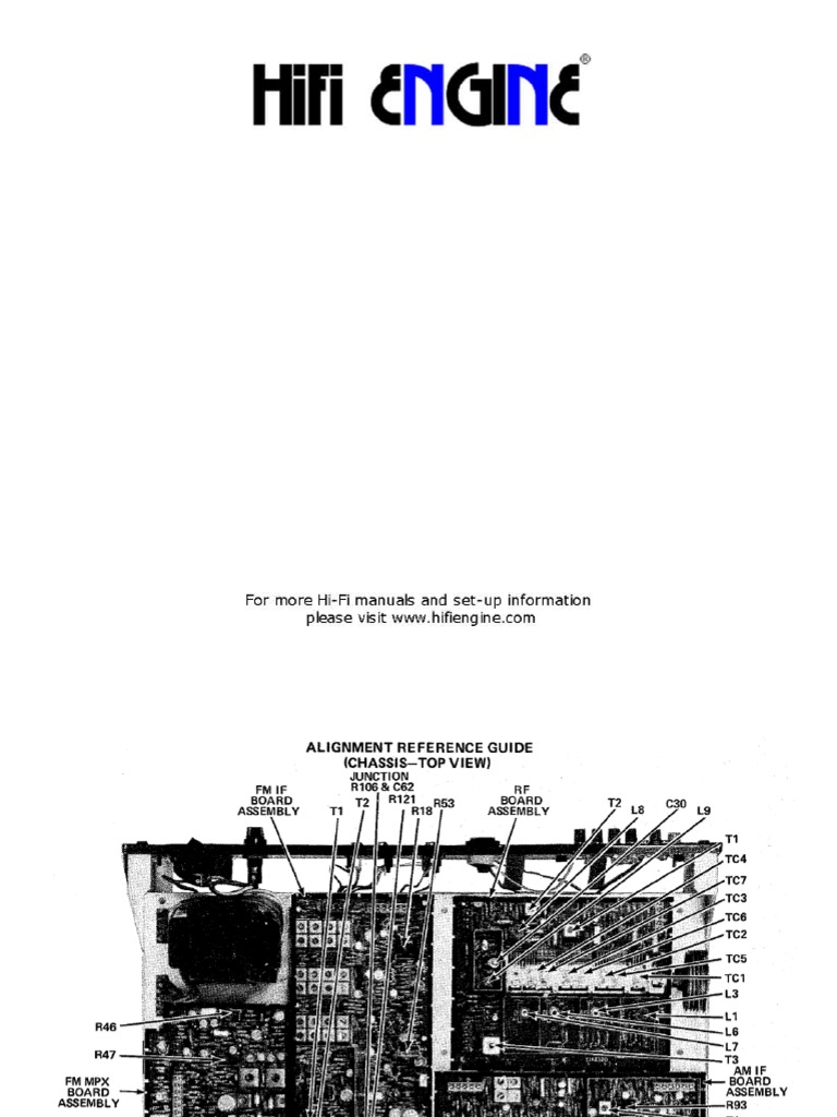 Hfe Philips Ah673 Alignment | PDF