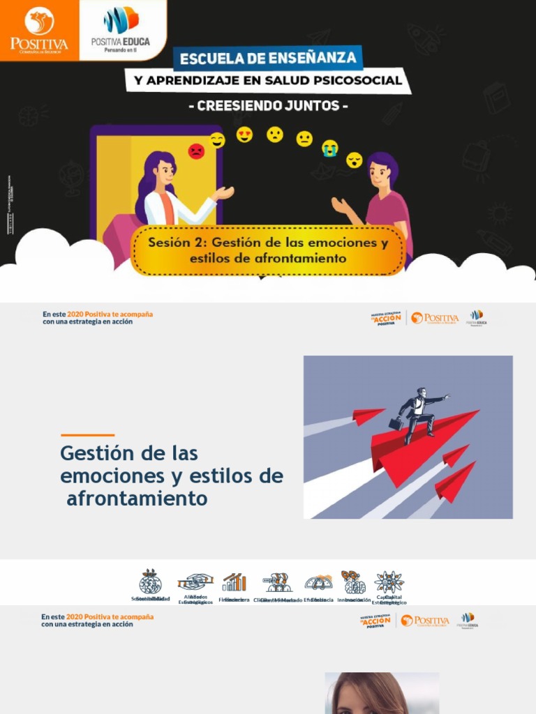Gestion Emociones Estilos Afrontamiento | PDF | Las emociones ...