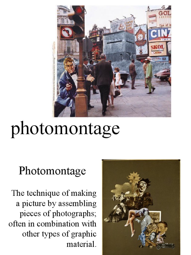 Photomontage | PDF | Crafts | Decorative Arts
