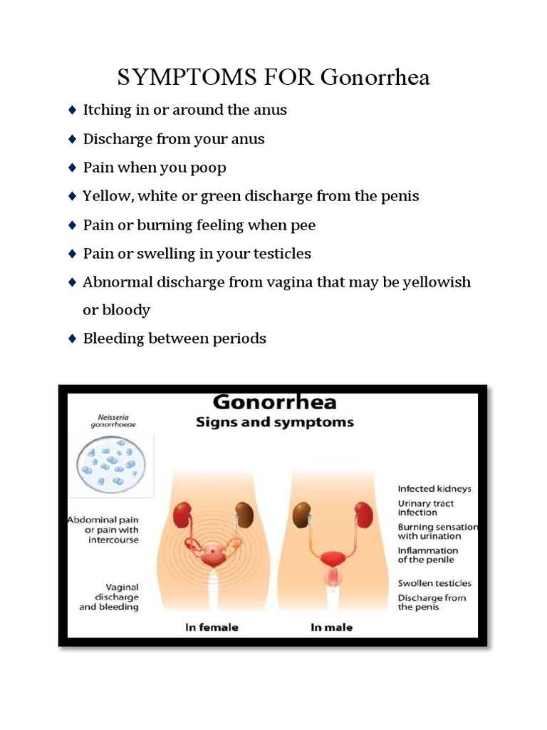 Gonorrhea | PDF