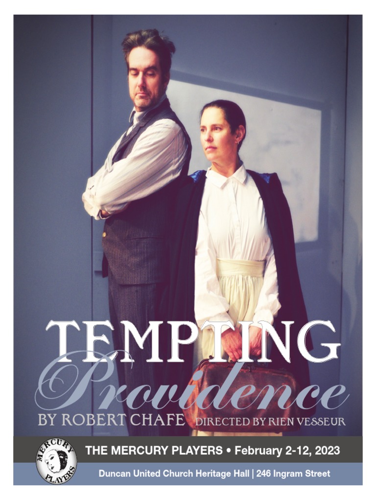Tempting Providence Program - Mercury Players | PDF | Performing Arts
