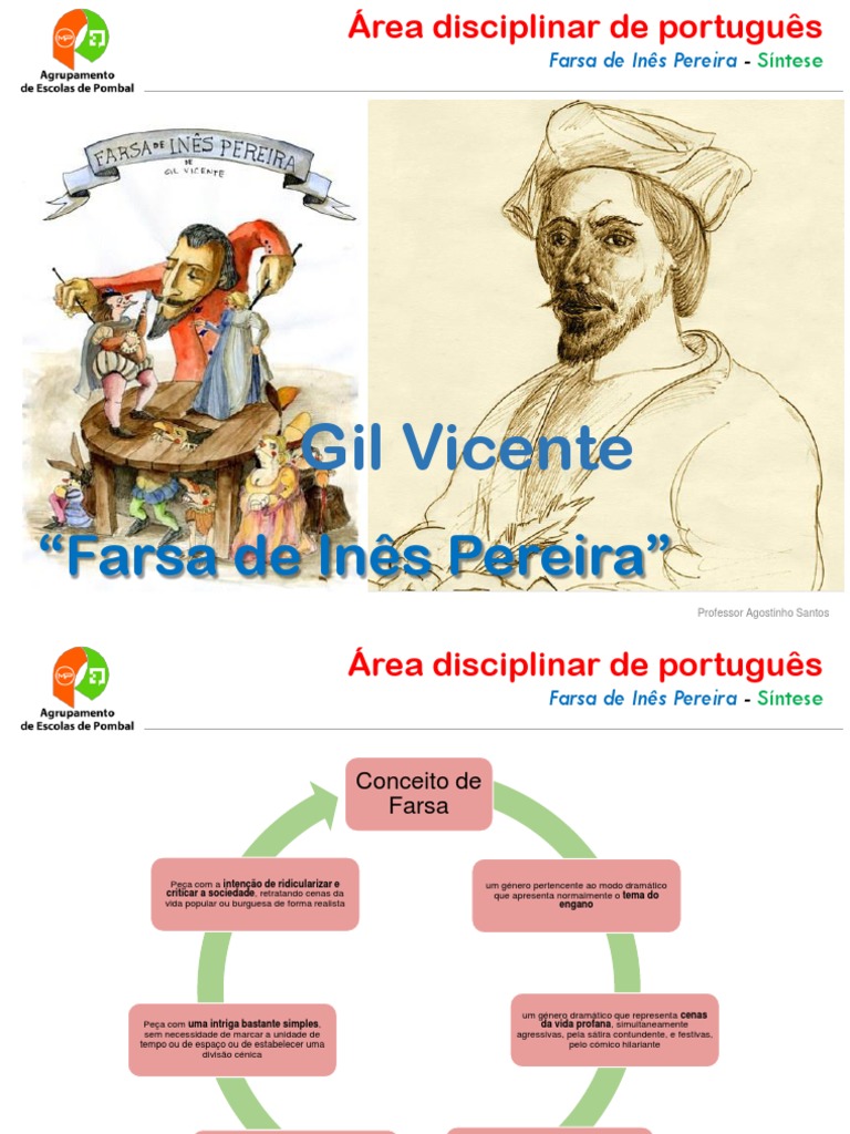 Gil Vicente - Farsa de Inês Pereira | PDF | Agostinho de Hipona