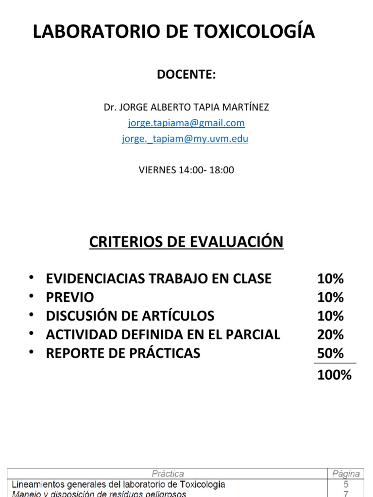 Estudios Toxicologicos | PDF | Cáncer | Toxicología