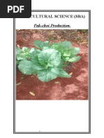 Agricultural Science - SBA MARKING SCHEME | PDF | Information | Data