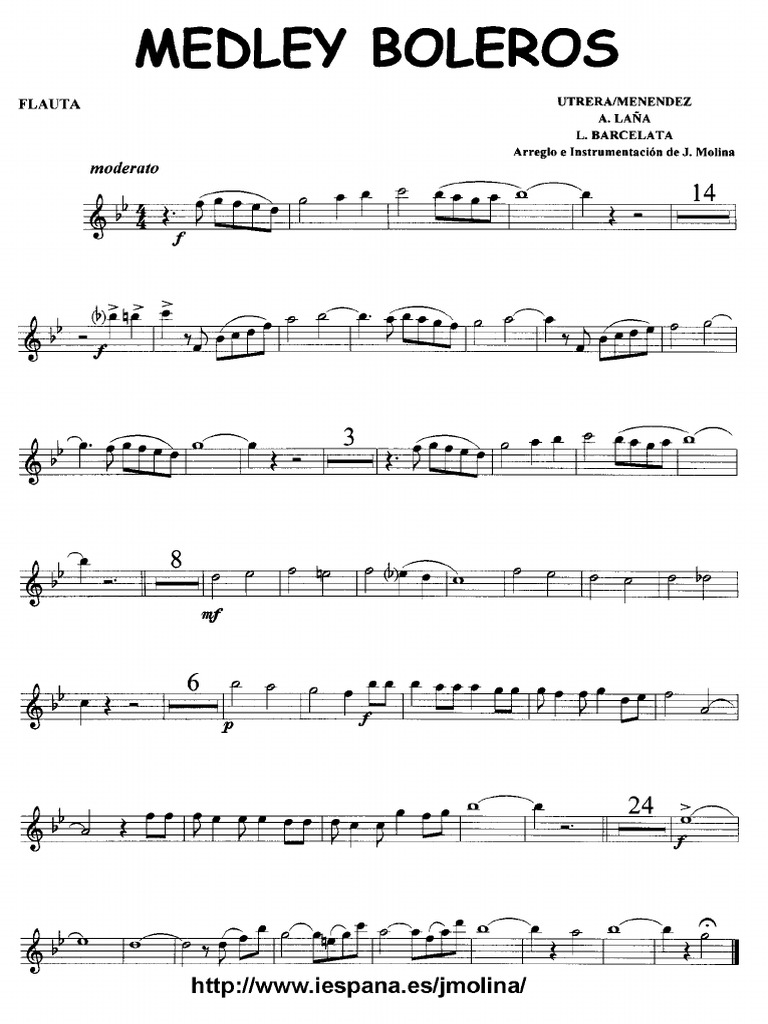 Medley Boleros Imprimir | PDF