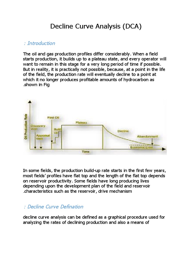 Decline Curve Analysis Pdf
