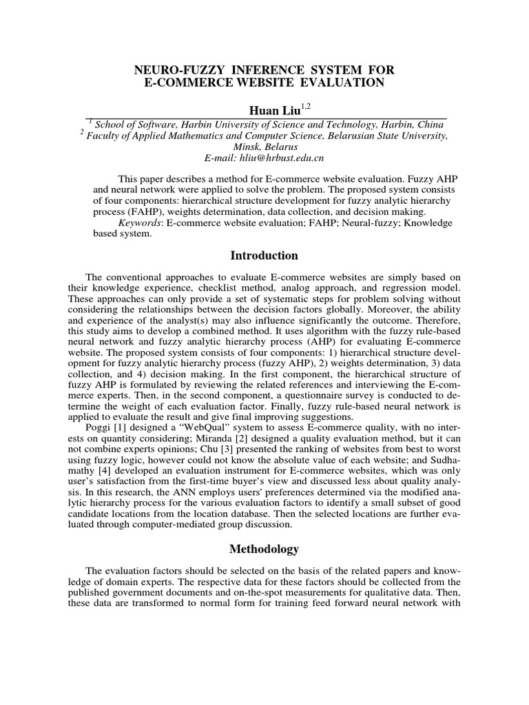 Silo - Tips - Neuro Fuzzy Inference System For e Commerce Website ... Silo - Tips - Neuro Fuzzy Inference System For e Commerce Website ...