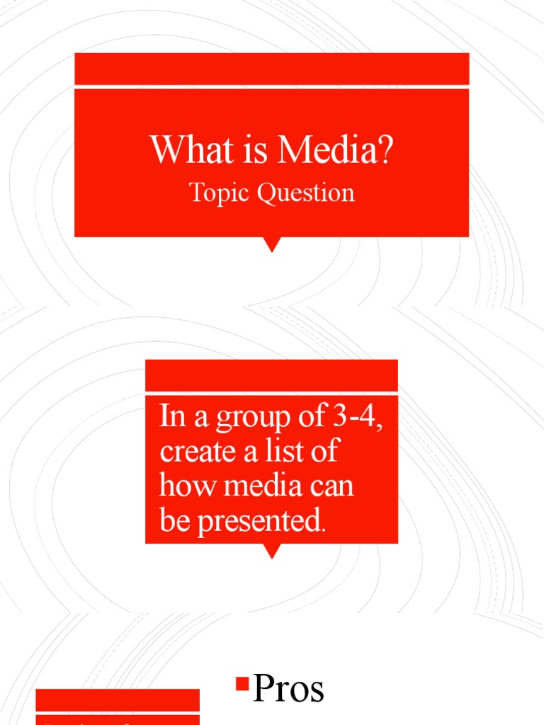 What Is Media | PDF