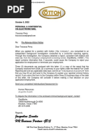 Permissible Purpose Letter | PDF