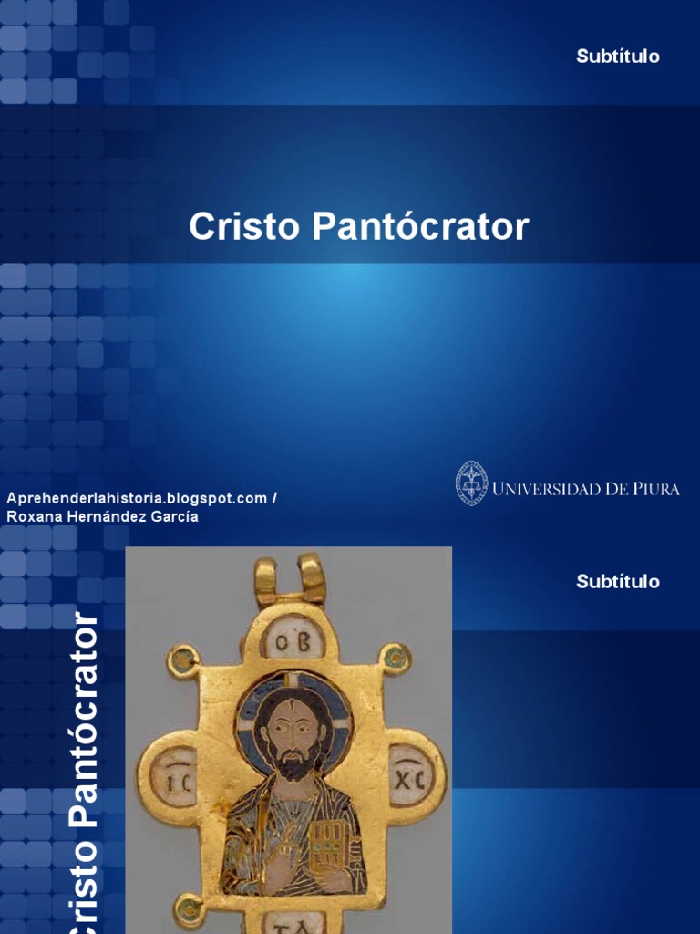Cristo Pantócrator: Significado y Contexto | PDF | Filosofía