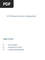 SAP PA-OM Integration Explained | PDF | Computing | Information Technology