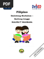 Mga Letrang Nagsisimula Sa Letrang T | PDF