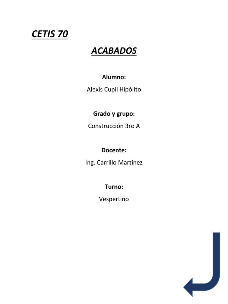 Acados - Alexis Cupil H | PDF | Mortero (Albañilería) | Pinturas