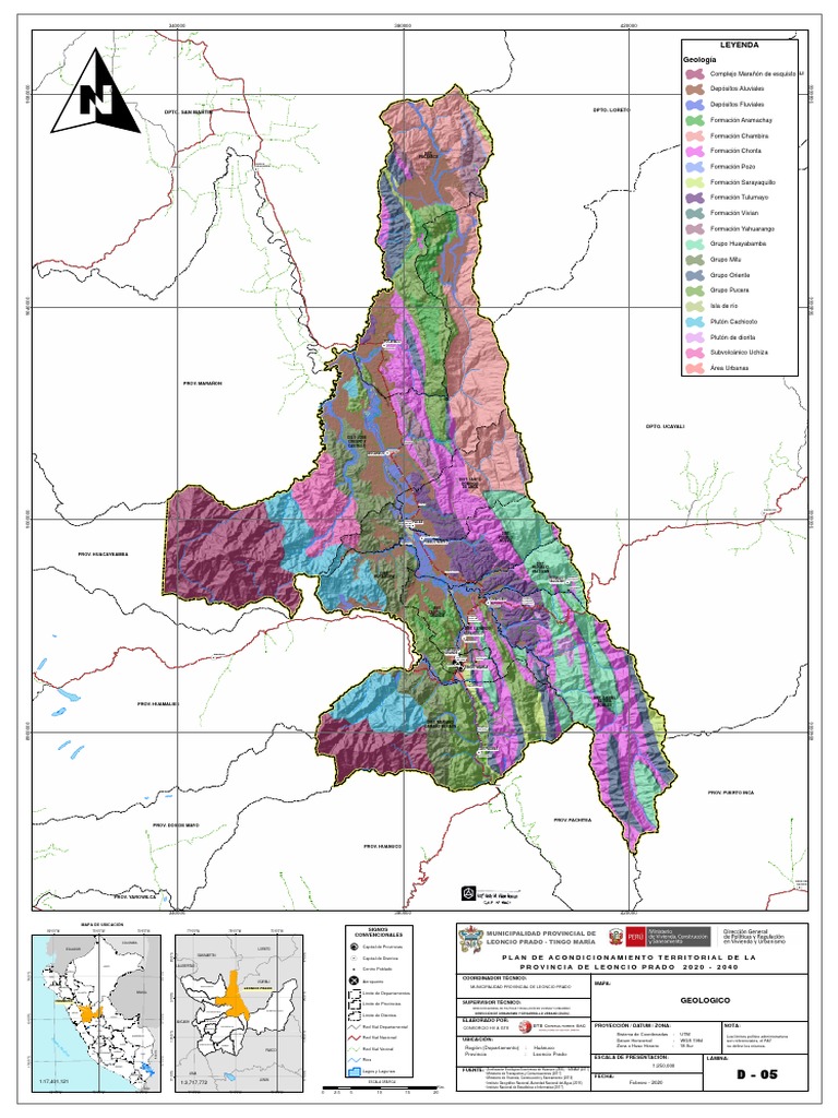 D - 05 - Mapa Geologico - A1 | PDF