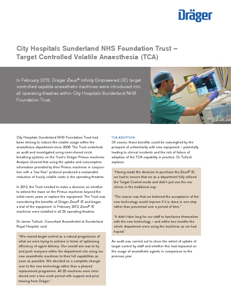 Final Anaesthesia Case Study Hi Res 02 09 15 | PDF | Anesthesia ...