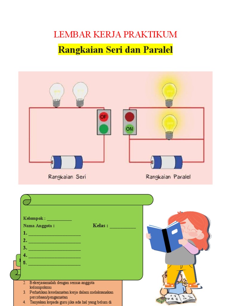 LKPD Rangkaian Listrik Seri dan Paralel | PDF