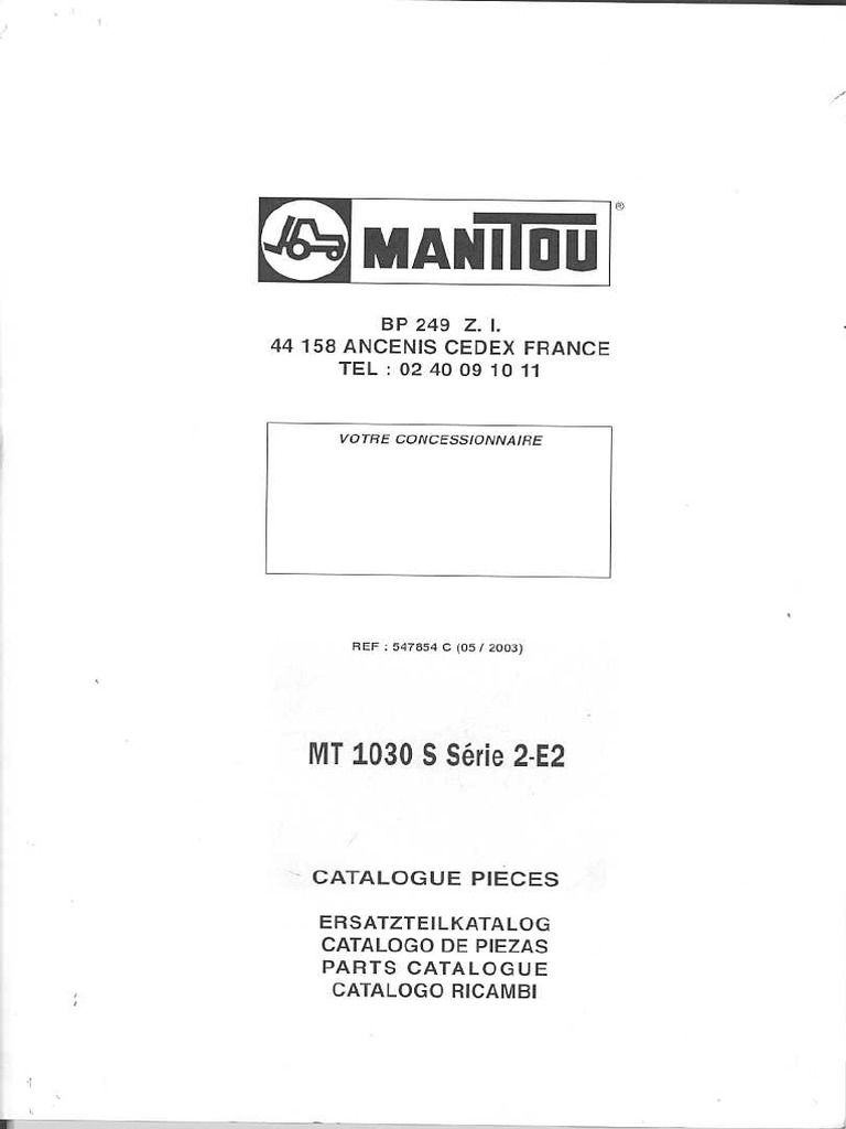 P-MT1030 Série 2 | PDF