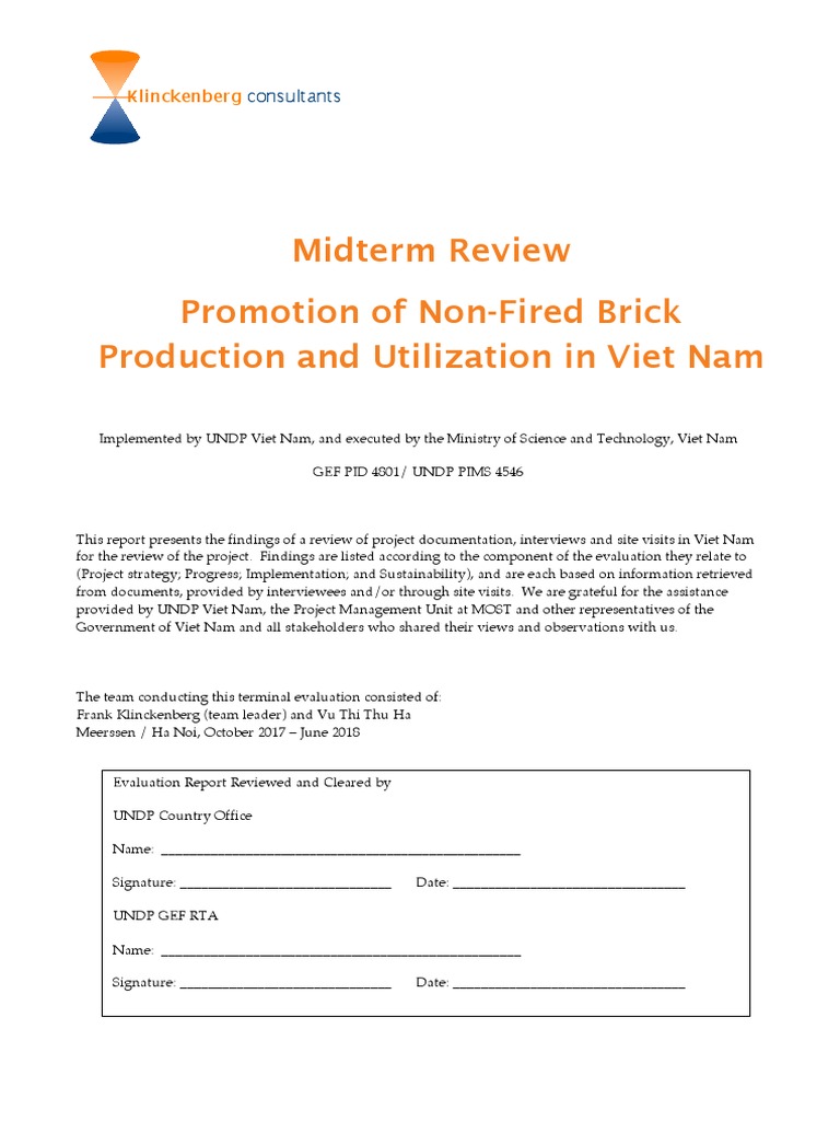 MTR Report - Final | PDF | Evaluation | United Nations Development ...