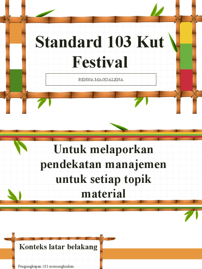 Gri Standards 103 | PDF