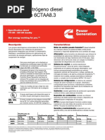 11 - Ficha Tecnica Gs175-Igsa | PDF | Generador eléctrico | Tanques