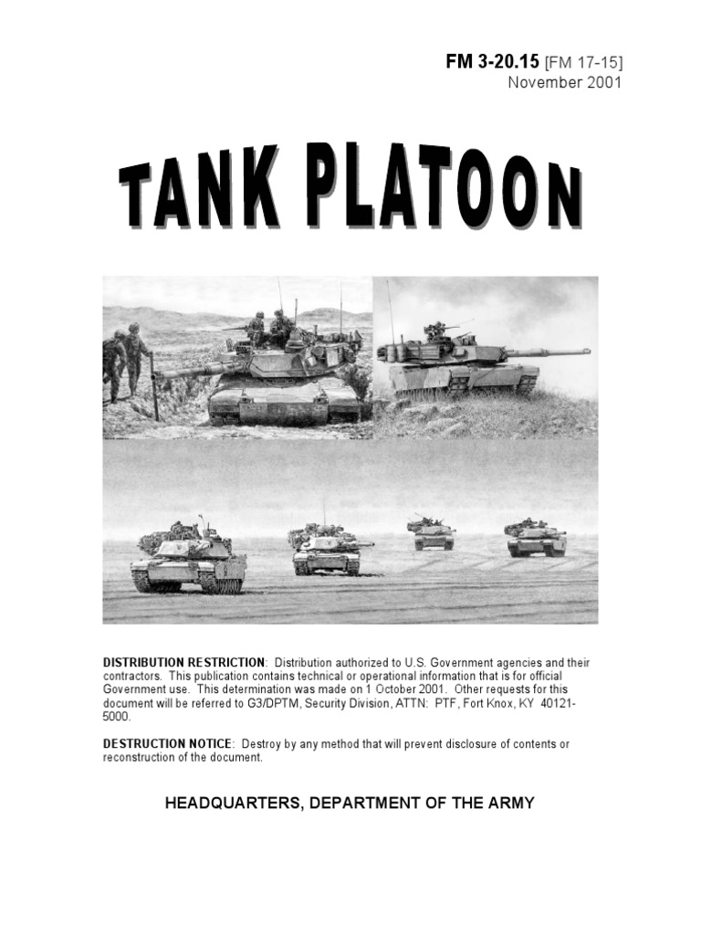 Tank Platoon Operations Manual | PDF | Tanks | Reconnaissance