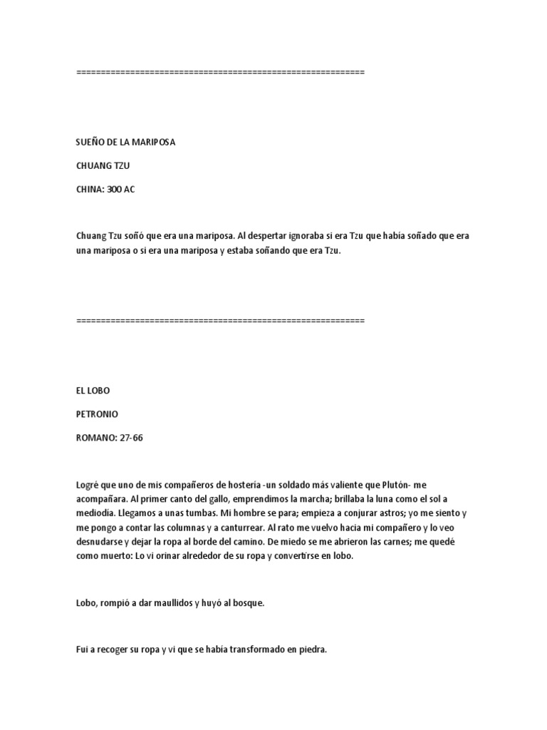 Cuento Breve | PDF