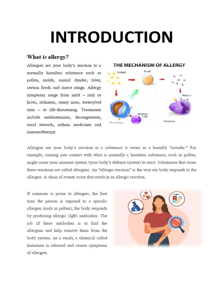 Biology Investigatory Project | PDF | Allergy | Food Allergy