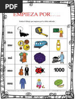 Actividades Fonema Ma Me Mi Mo Mu | PDF