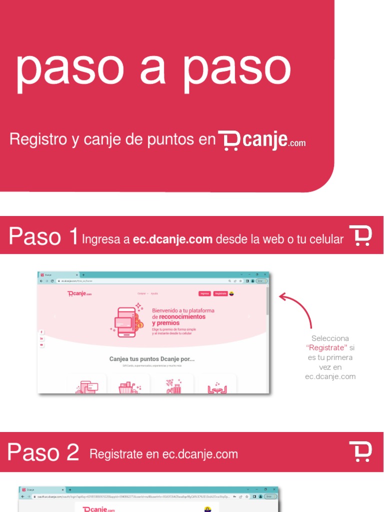 Manual Canje de Puntos 2022 Ec | PDF | Informática | Software