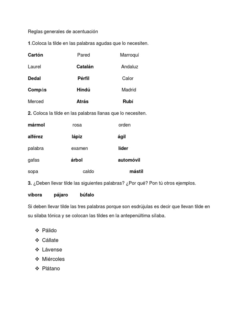 Taller de Ortografia 1 | PDF | Morfología Lingüística | Idiomas