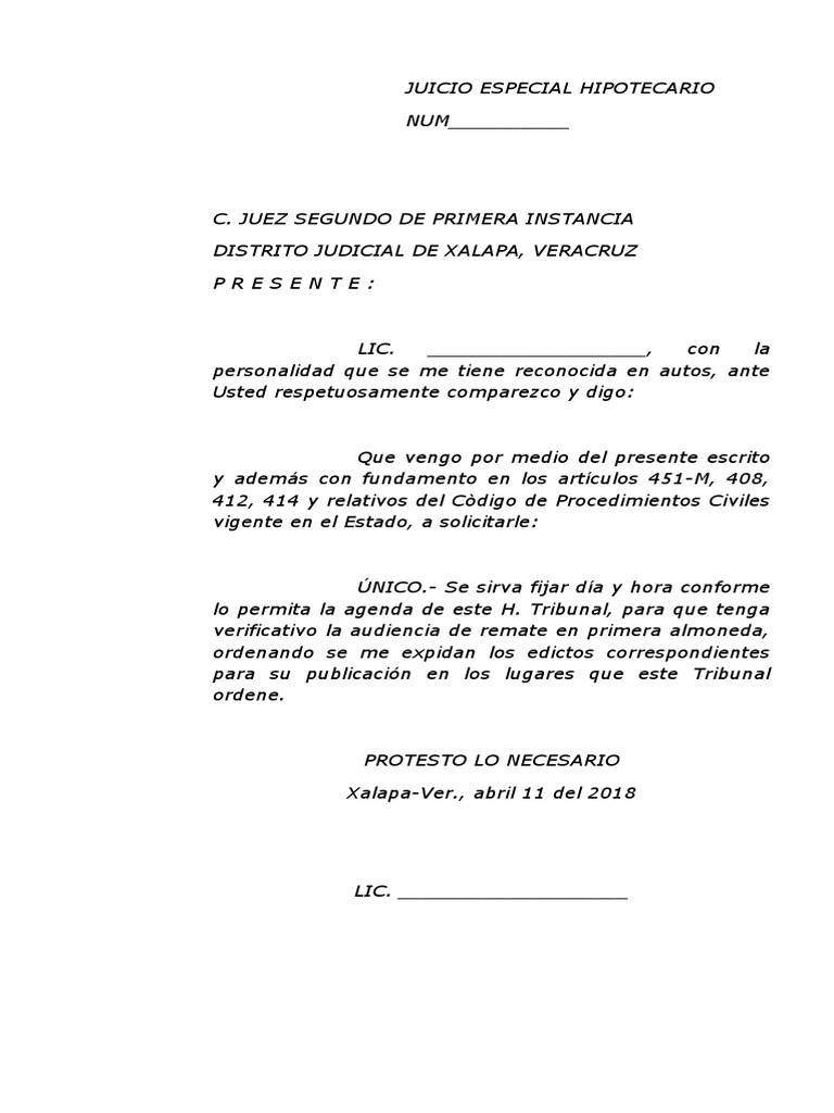 Modelo De Escrito Solicitando Remate Laboral Pdf Docu - vrogue.co Modelo De Escrito Solicitando Remate Laboral Pdf Docu - vrogue.co