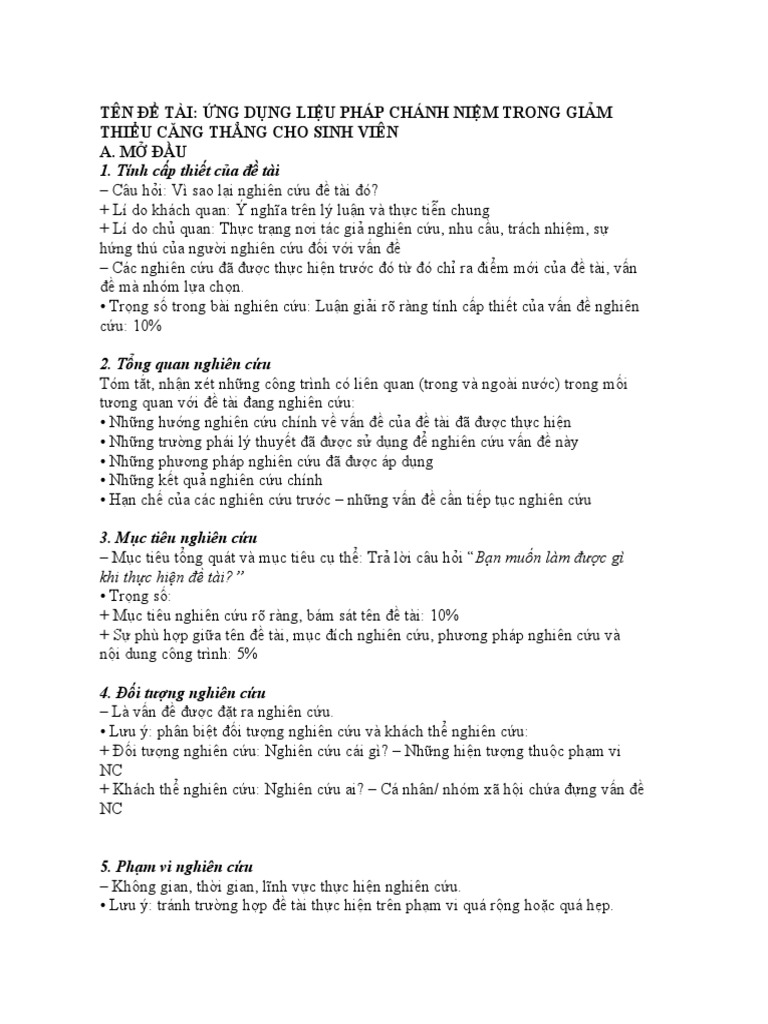 Sư N C A Bài NCKH | PDF