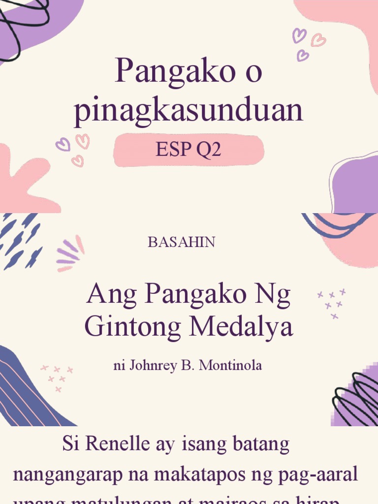 Pangako o Pinagkasunduan | PDF