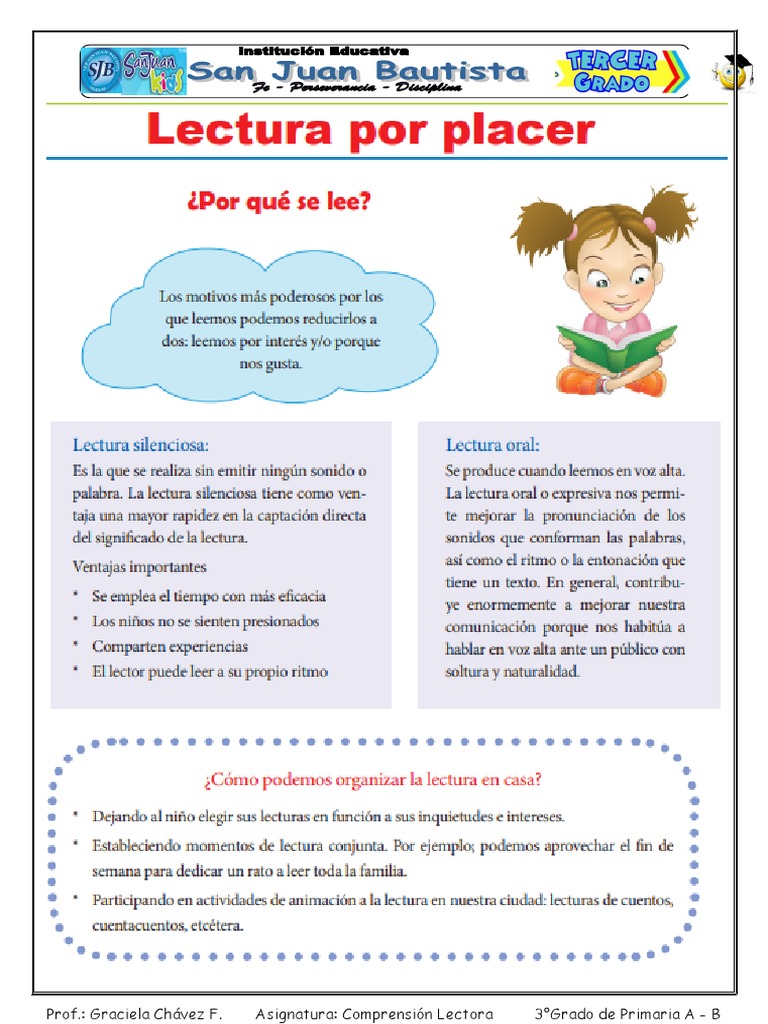 I Lectura Por Placer | PDF
