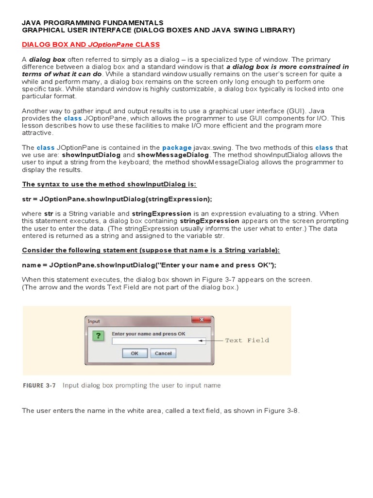 6-Graphical-User-Interface | PDF | Computing | Software Engineering