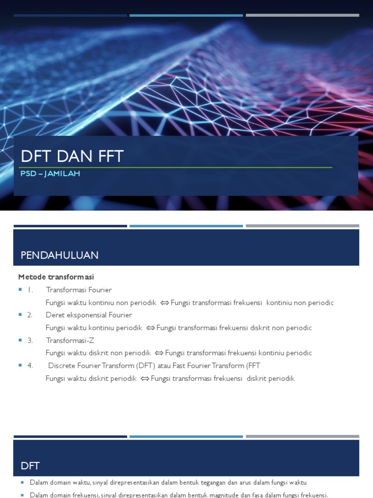 Dftandfft Pdf
