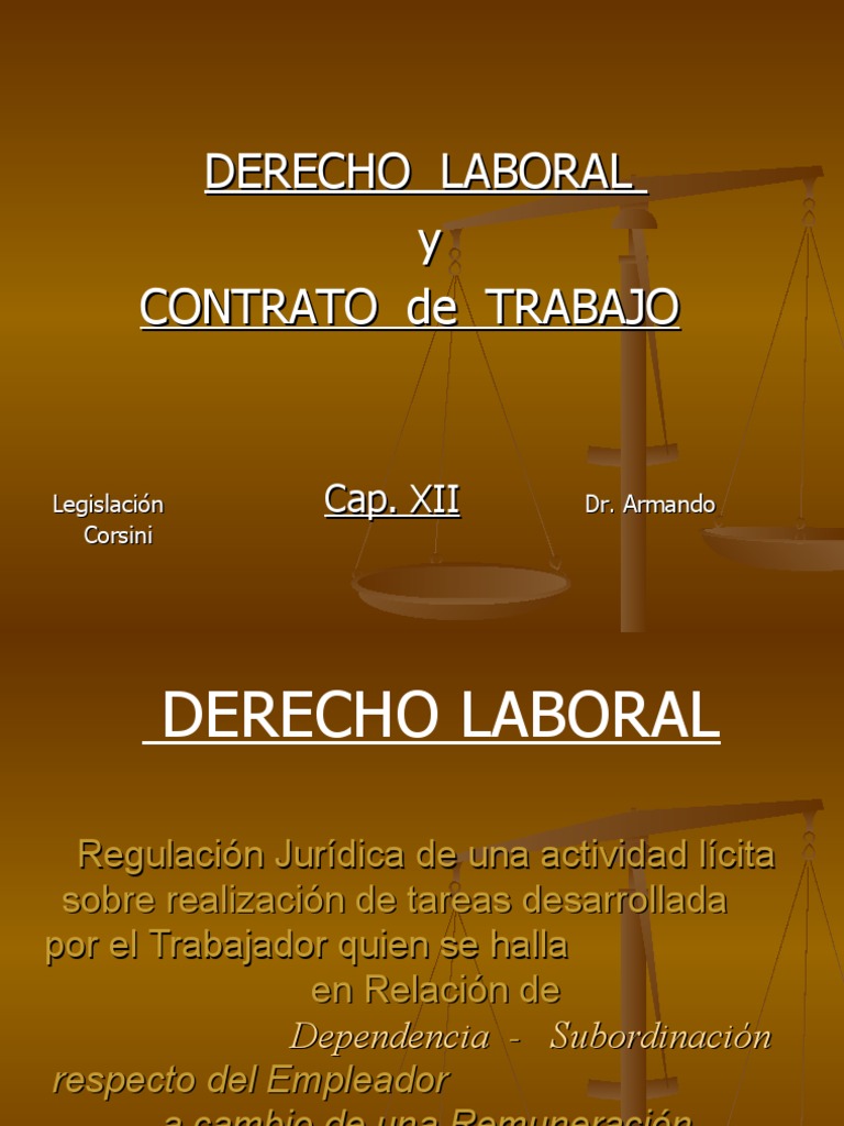 Power Point Capítulo 12 Derecho Laboral | PDF | Derecho laboral | Salario