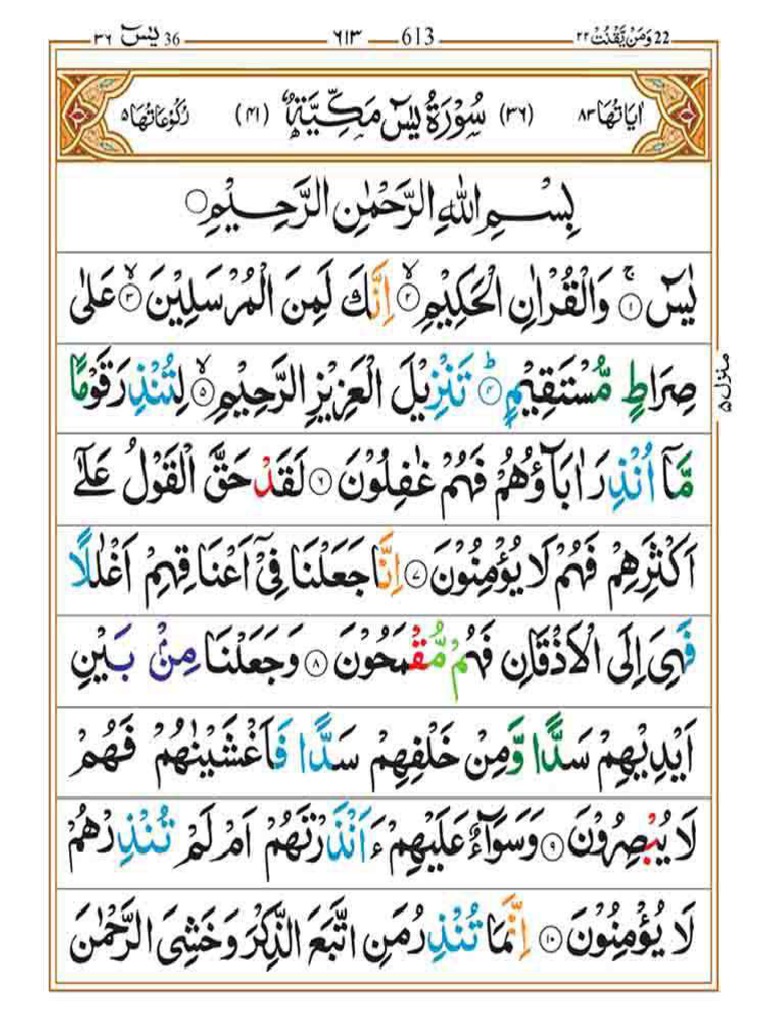 Surah Yasin | PDF