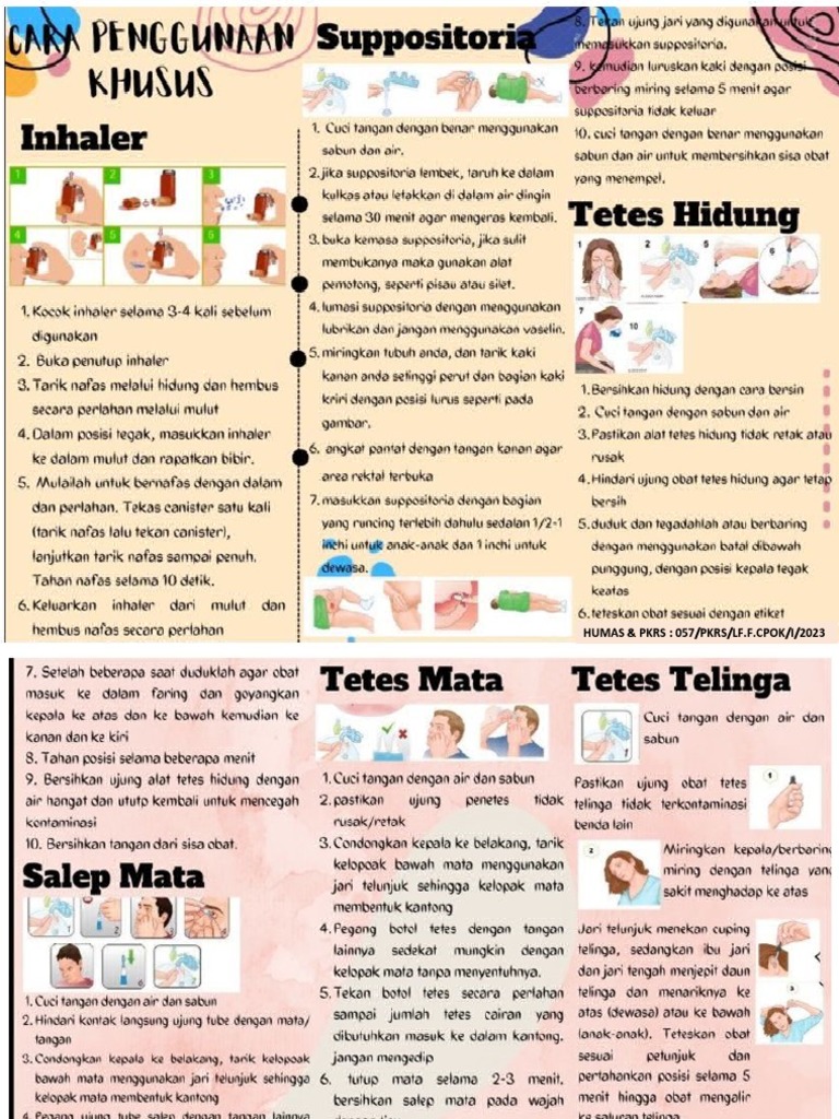 057 Cara Penggunaan Obat Khusus | PDF