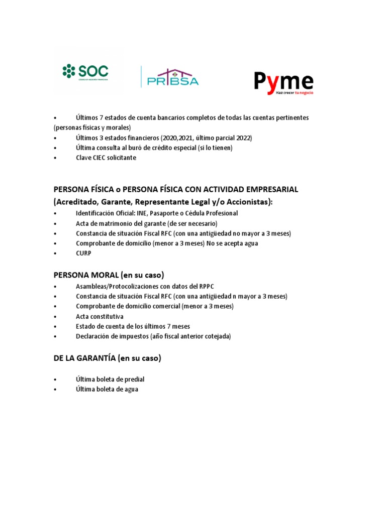 CHECK LIST GENERAL 2022 Actualizado Ok | PDF