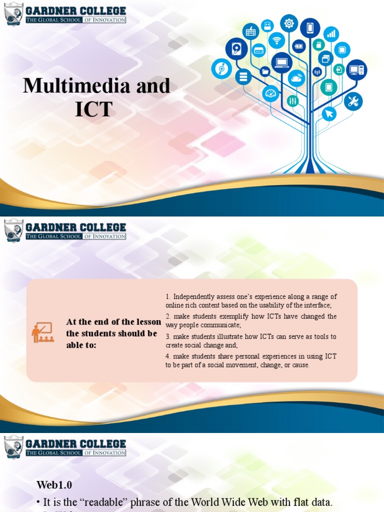 Multimedia and ICT: Web Evolution Overview | PDF | Podcast | Video On ...